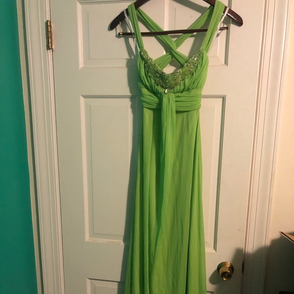 Jodi Kristopher Dress green sparkle | Dresses Images 2025